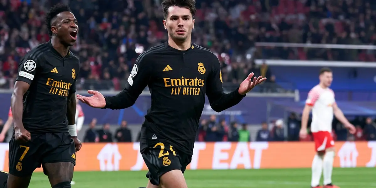 Es el MVP del choque, la explicación de Brahim tras el golazo vs RB Leipzig